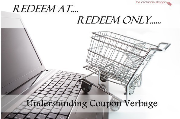 Understanding Coupon Verbage | Redeem At vs. Redeem Only | The ...