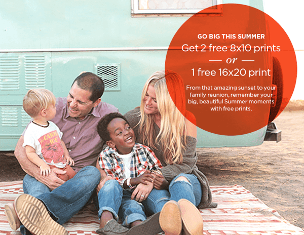 Shutterfly: 2 FREE 8x10 Prints OR 16x20 Print {Just Pay Shipping}