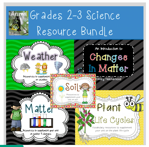 Science Resource Bundle for Children in 2nd - 3rd Grade just $5 {73% ...