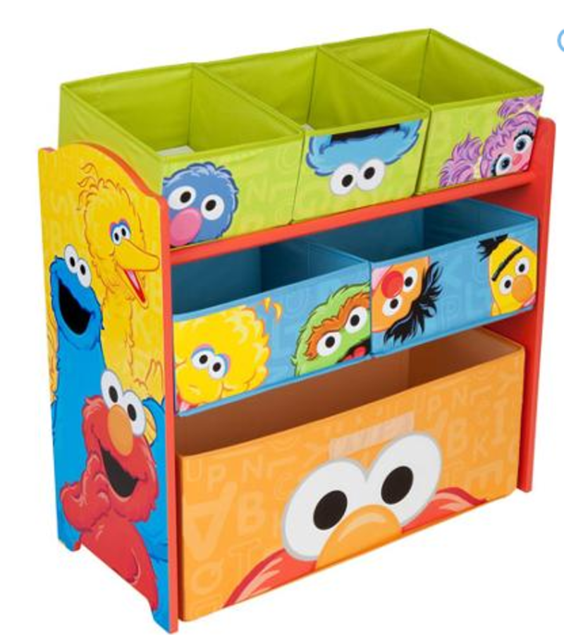 Walmart: Sesame Street 9-Bin Organizer just $22 + Free Pick Up | The ...