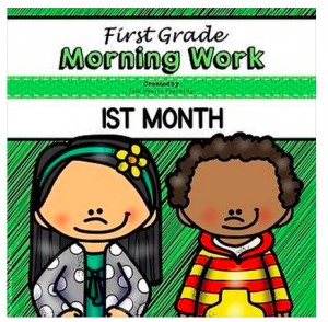 Educational Freebie: Morning Work Pack {Kinder & 1st} | The CentsAble ...