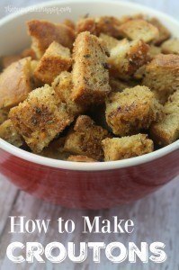 How to Make your Own Croutons | The CentsAble Shoppin