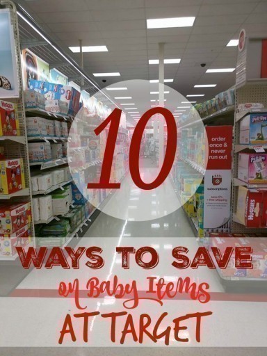 10 Ways to Save on Baby Items at Target | The CentsAble Shoppin