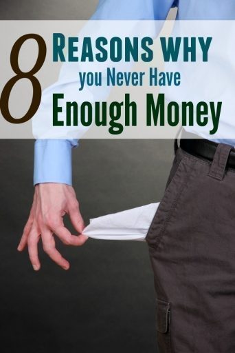 8 Reasons Why you Never Have Enough Money | The CentsAble Shoppin