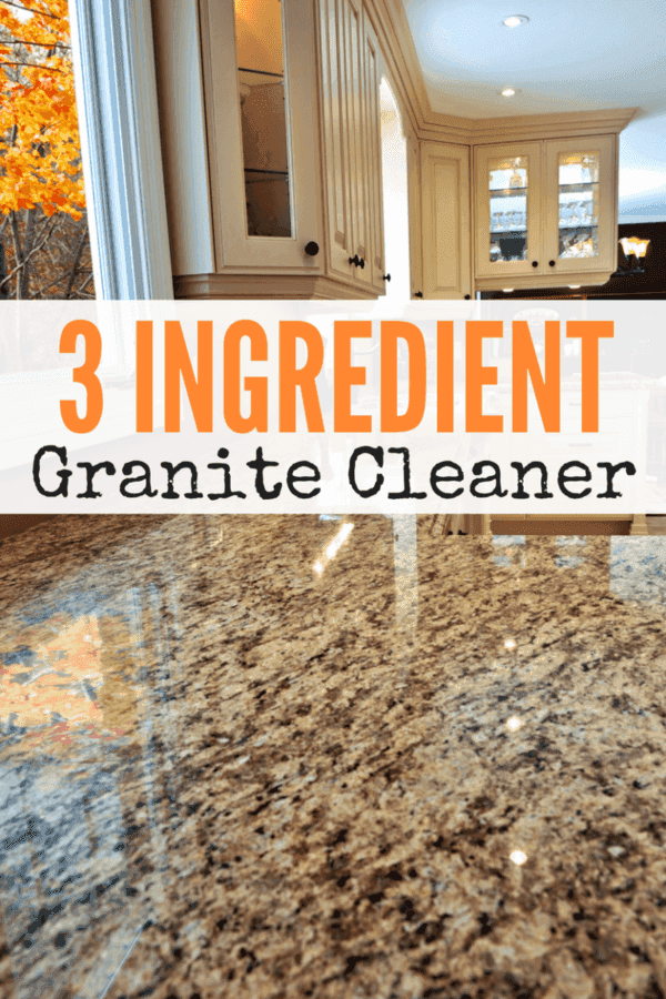Simple DIY Granite Cleaner | The CentsAble Shoppin