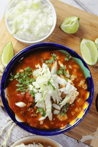 Vegetarian Posole with Frijoles and Hominy | The CentsAble Shoppin