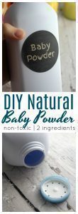 DIY Natural Baby Powder | The CentsAble Shoppin