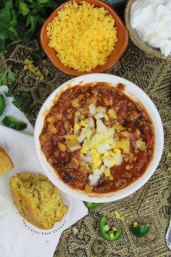 15 Bean Instant Pot Chili | The CentsAble Shoppin