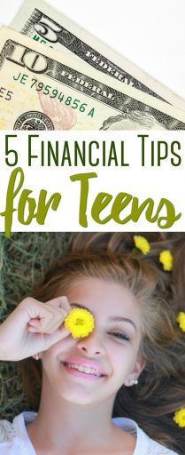 5 Financial Tips for Teenagers | The CentsAble Shoppin