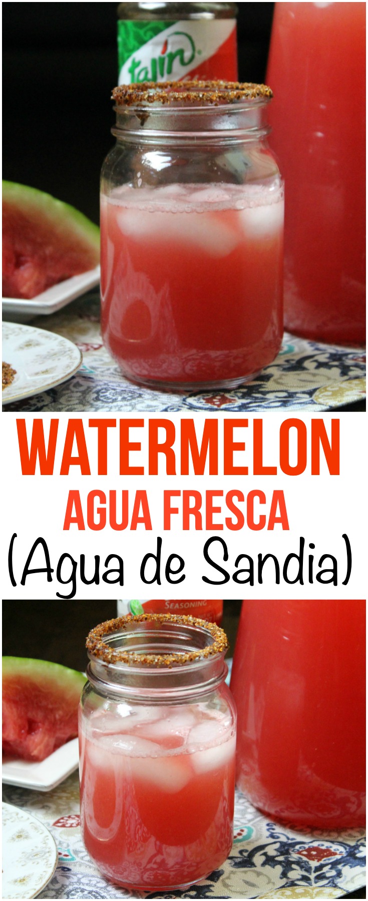 Watermelon Agua Fresca (Agua de Sandia) | The CentsAble Shoppin