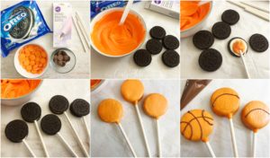 Basketball Oreo Pops | The CentsAble Shoppin