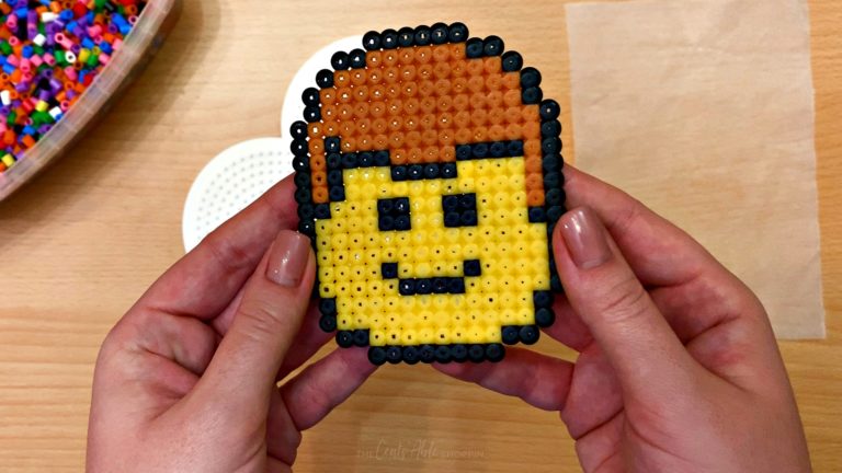 Perler Bead LEGO Head Project | The CentsAble Shoppin