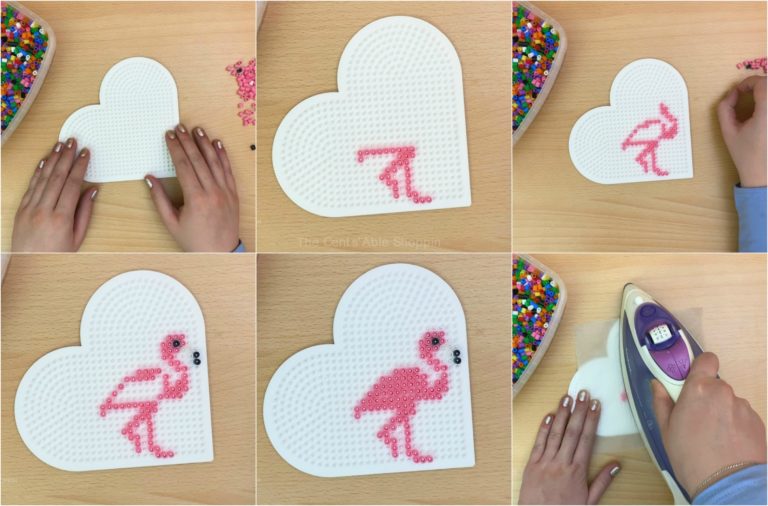 Perler Bead Flamingo Project | The CentsAble Shoppin