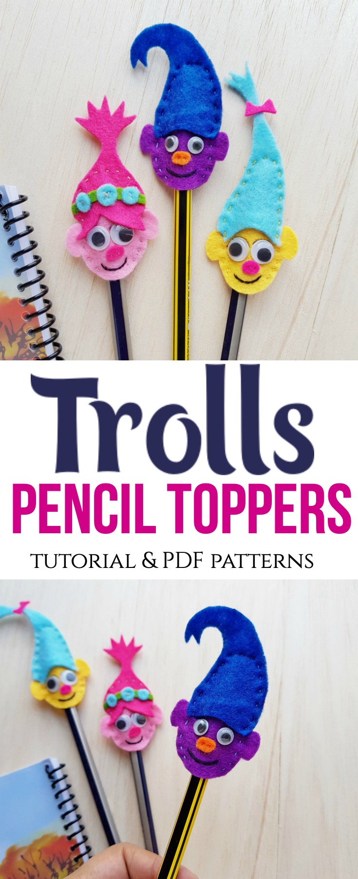 Trolls Pencil Toppers | The CentsAble Shoppin