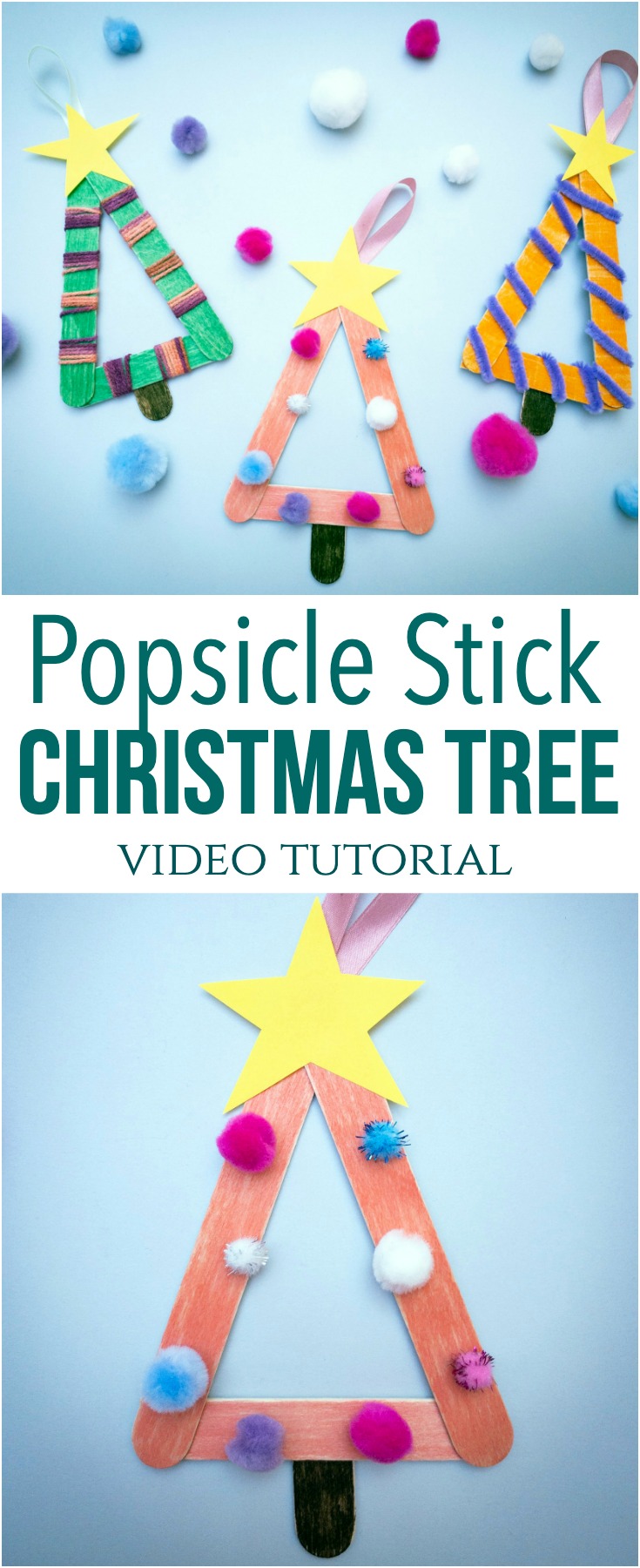 Popsicle Stick Christmas Tree | The CentsAble Shoppin