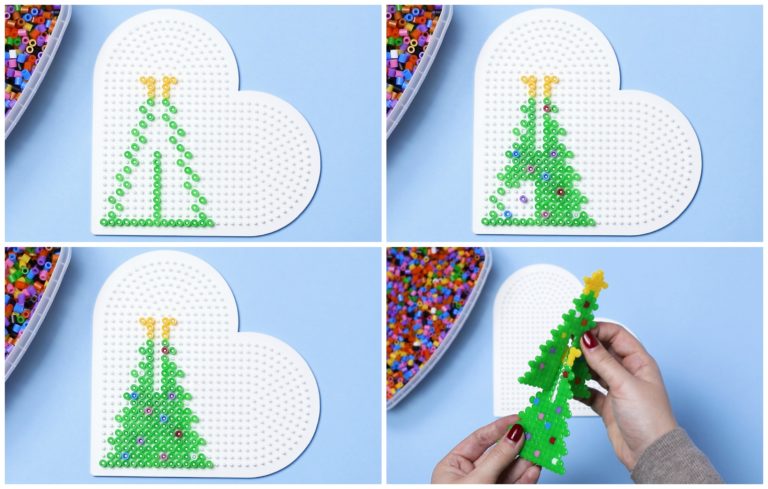 Christmas Tree Perler Bead Project | The CentsAble Shoppin