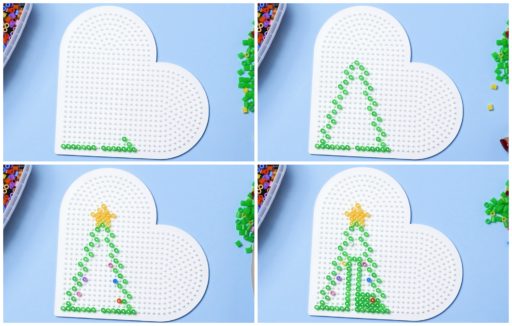 Christmas Tree Perler Bead Project | The CentsAble Shoppin