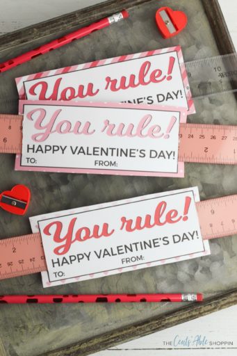 You Rule Valentine Printable | The CentsAble Shoppin