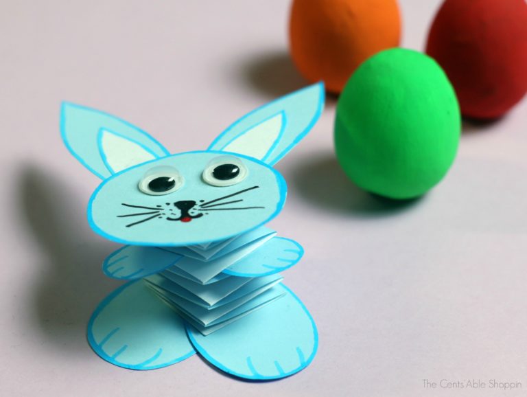 Paper Bunny Craft | The CentsAble Shoppin