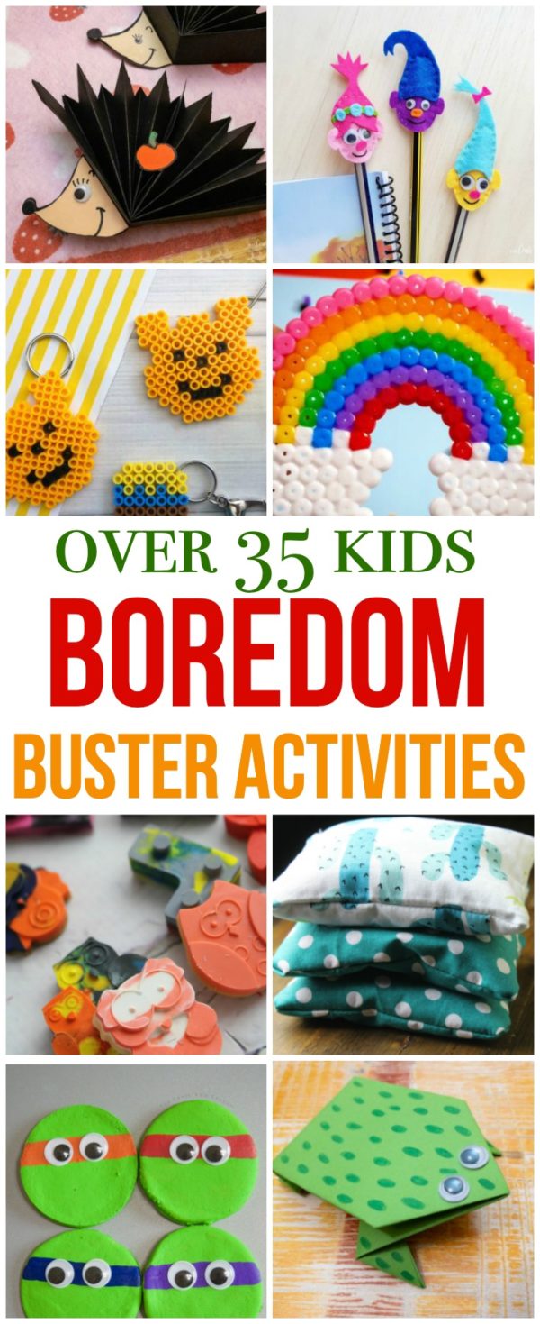 35+ Kids Boredom Buster Activities | The CentsAble Shoppin