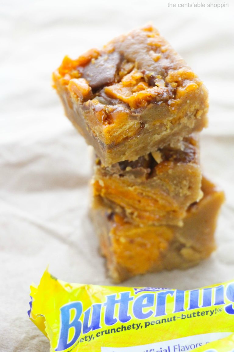 Butterfinger Fudge | The CentsAble Shoppin
