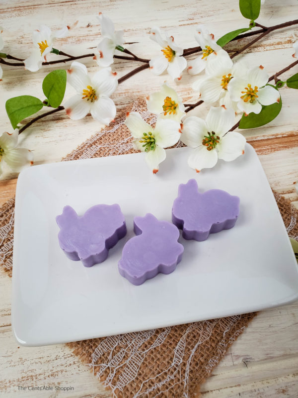 Lilac Bunny Soap | The CentsAble Shoppin