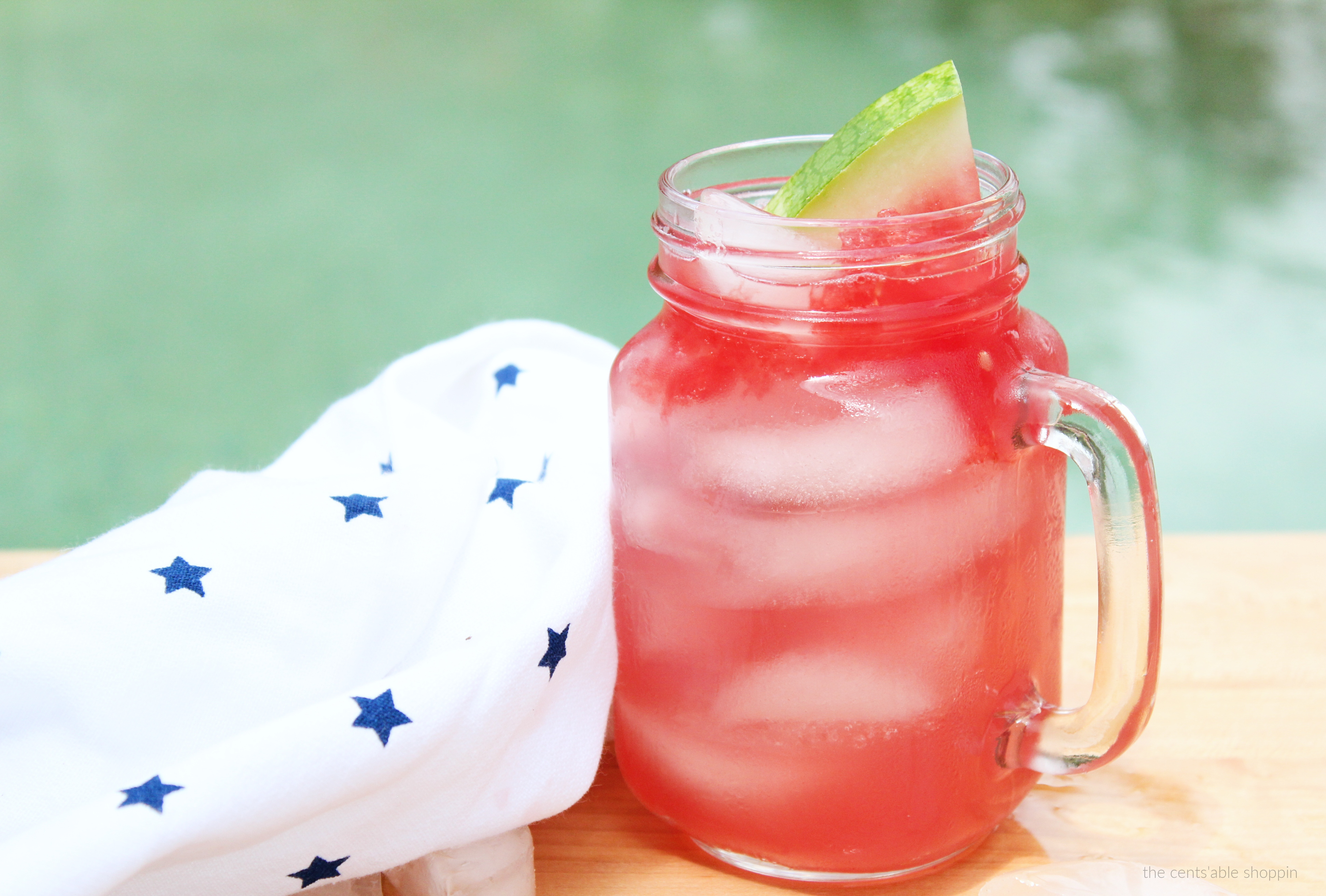 Watermelon Mint Cocktail | The CentsAble Shoppin