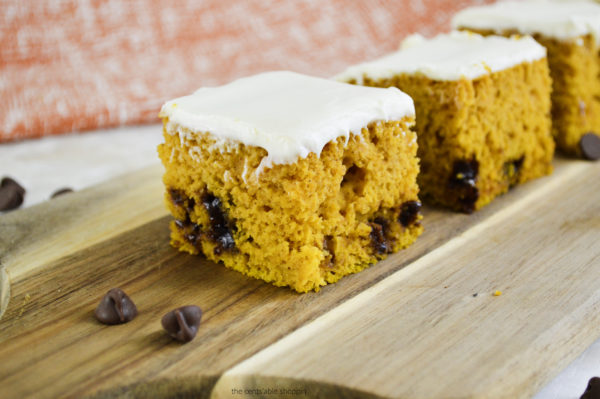 Cake Mix Pumpkin Bars | The CentsAble Shoppin