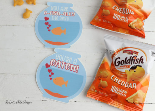 Goldfish Valentine (FREE Printable Download!) | The CentsAble Shoppin