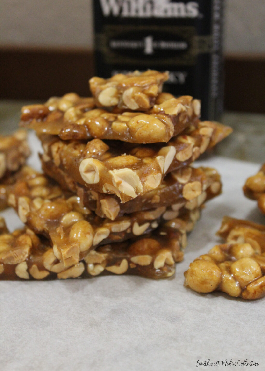 Bourbon Peanut Brittle | The CentsAble Shoppin