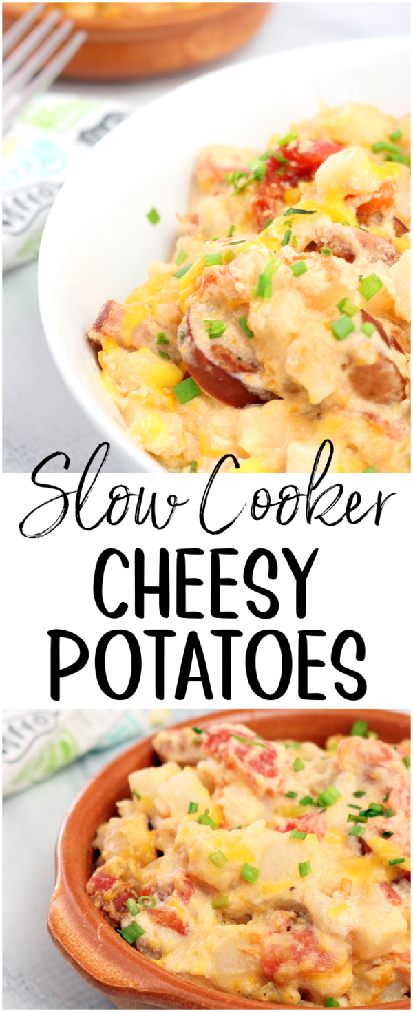 Slow Cooker Cheesy Potatoes | The CentsAble Shoppin