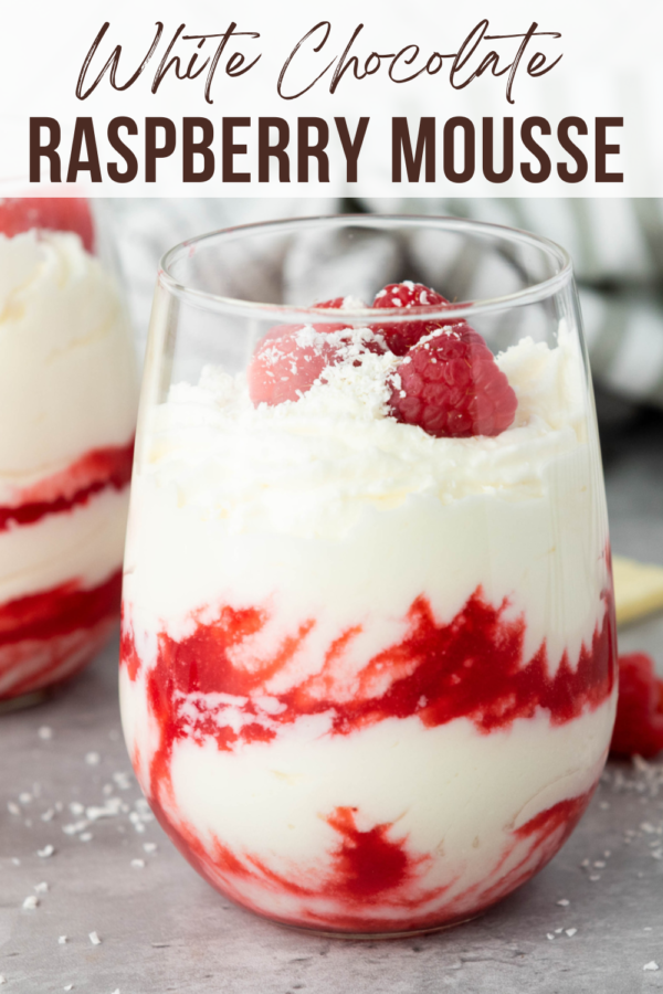 White Chocolate Raspberry Mousse | The CentsAble Shoppin